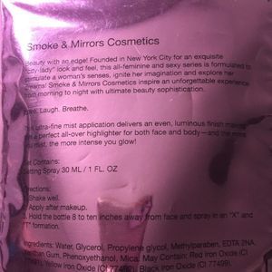 smoke and mirrors | Makeup | Newluminous Makeup Setting Spray | Poshmark